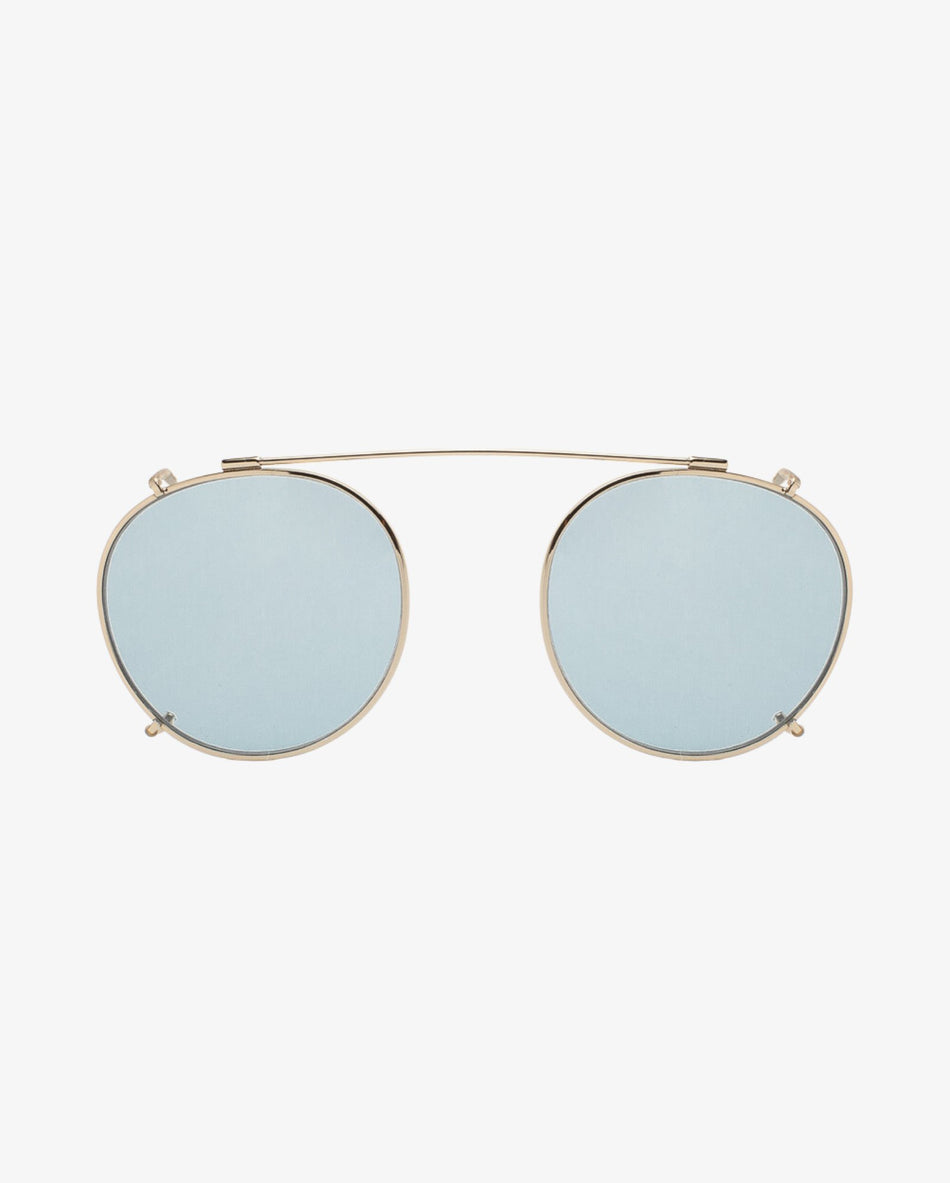 Clip on Wesley Gold Blue Water - Miller & Marc